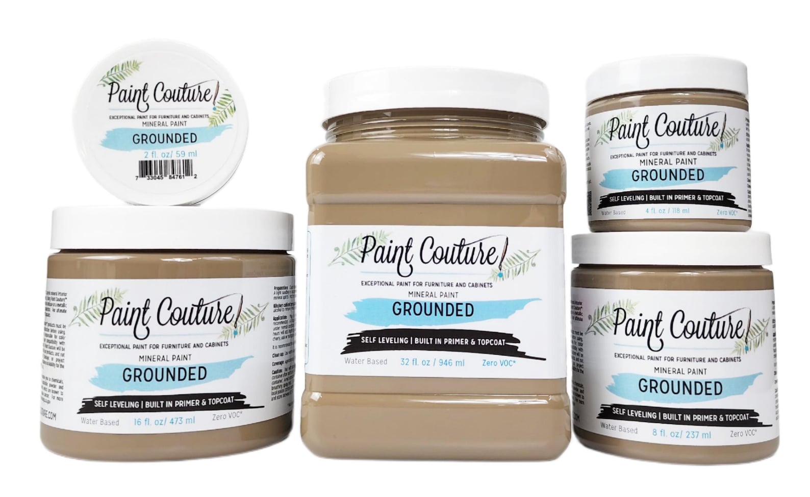Paint Couture Grounded Mineral Self Leveling Water Based Paint Acrylic ...