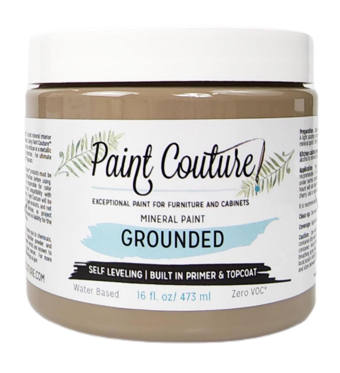 Paint Couture Grounded Mineral Self Leveling Water Based Paint Acrylic ...