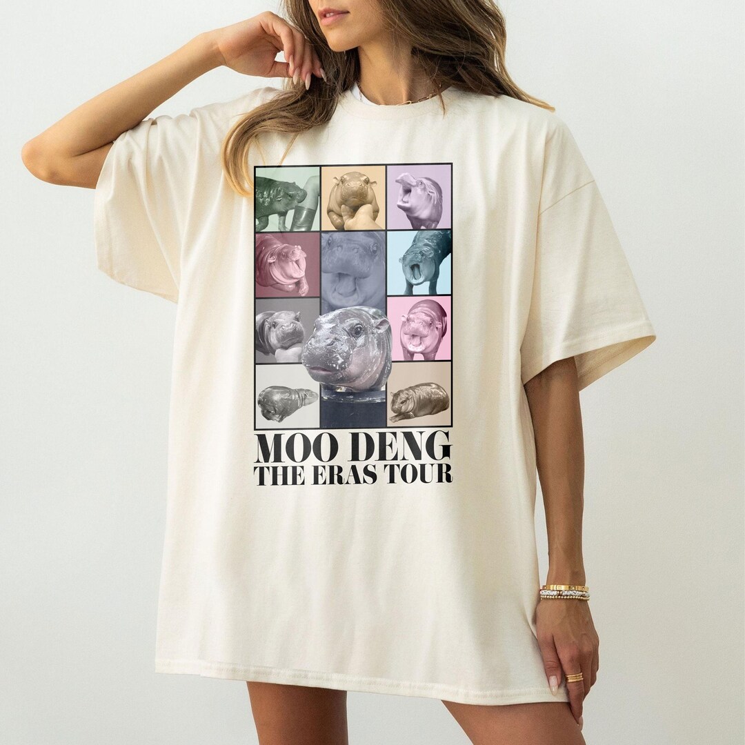 Moo Deng Shirt, Moo Deng Era Shirt, Funny Moo Deng Shirt, Hippo Shirt ...