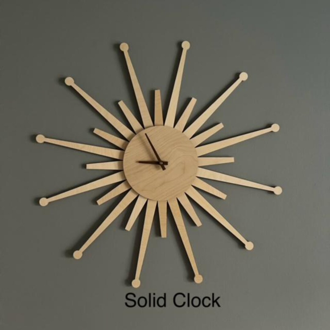 Large 27 Inch Unfinished DIY Starburst Multiple Configurations Solid ...