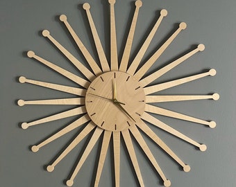 Large 27 Inch Unfinished DIY Starburst Multiple Configurations Solid ...