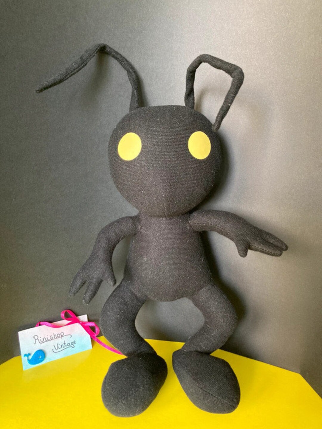 Disney Kingdom Hearts Shadow Plush Heartless - Etsy
