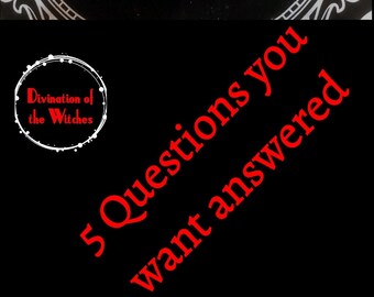 5 Questions Psychic Reading - Etsy