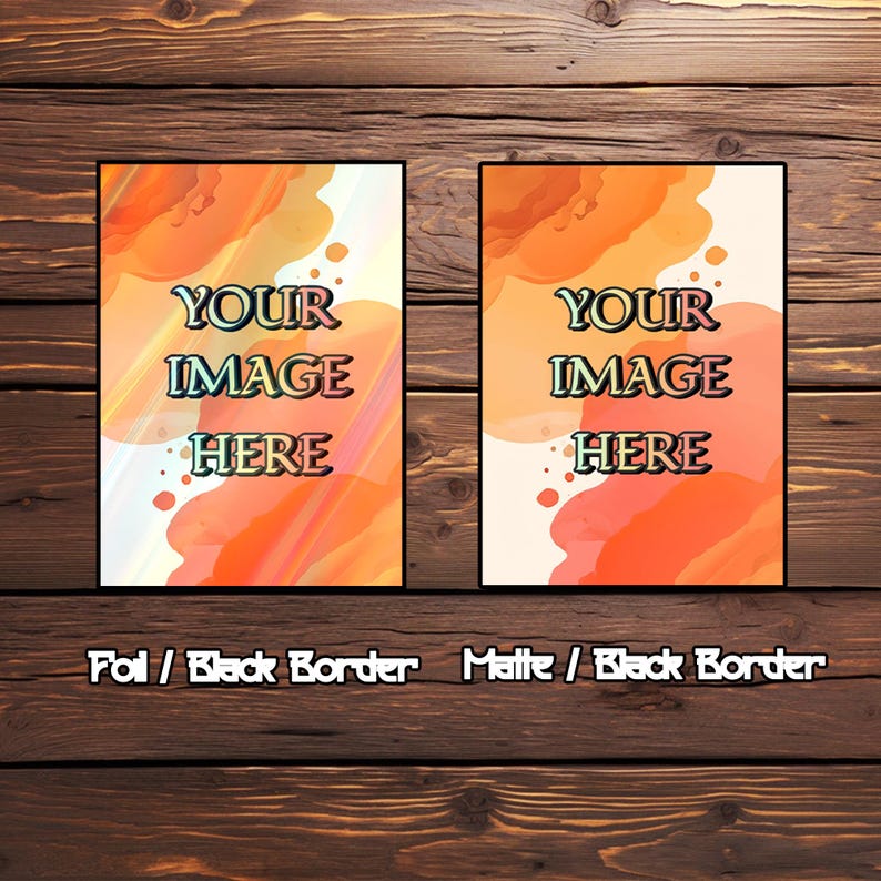 Custom MTG Sleeves | Personalized Trading Card Sleeves |matte or Foil ...