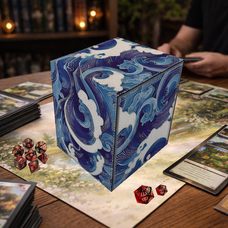 Riftbound Deck Box With Commander Display Window, Holds 100+ Sleeved ...
