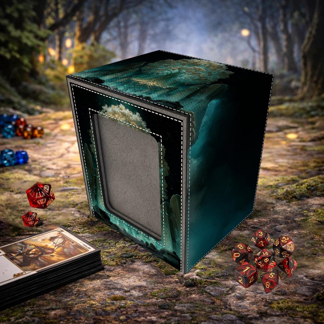 Riftbound Deck Box With Window Display - Holds 100+ Sleeved Cards ...