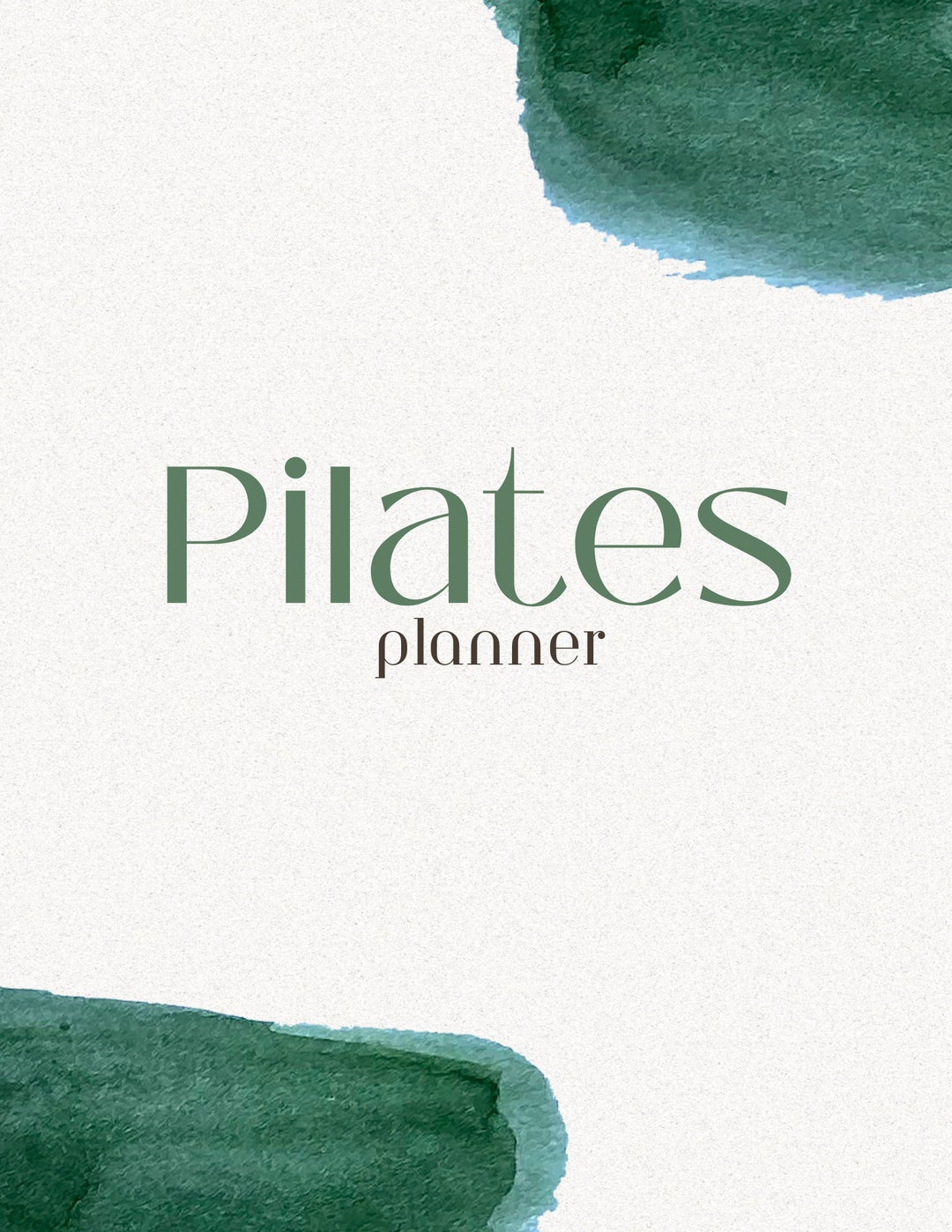 Pilates Planner - Etsy