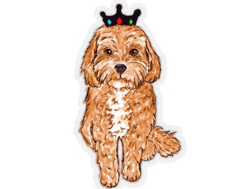 Cavapoo Sticker Original Illustration Planner School Vinyl | Etsy