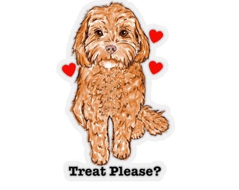 Cavapoo Sticker Original Illustration Planner School Vinyl | Etsy