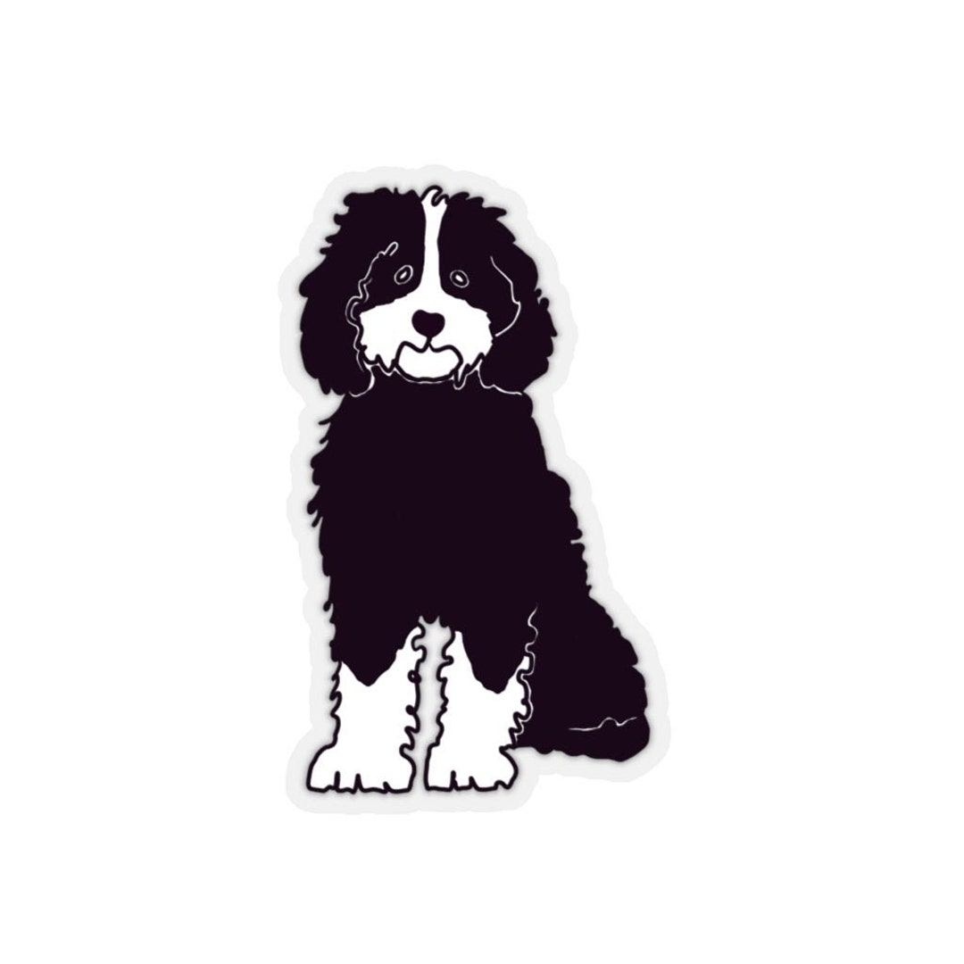 Doodle Sticker Original Illustration Goldendoodle Sheepadoodle ...