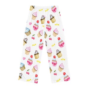 Cupcake Pajamas Women's Pajama Pants Valentines Day Pajama Pant Mothers ...