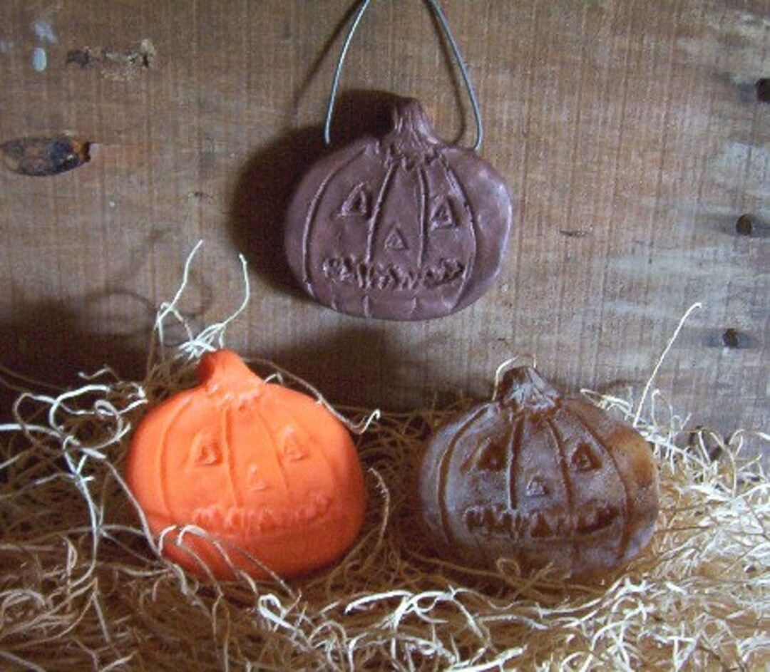 Master for Casting Scary Pumpkin Silicone Mold Soap Mold Makers DIY ...