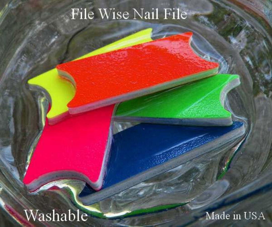 Mini Comfy Cute Style File Custom Nail Files Finger Files Bridal ...