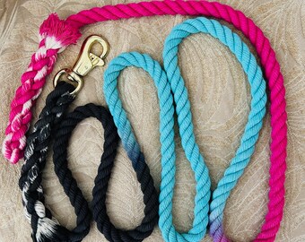 Beautiful Cotton Horse Lead Rope American Made Hand Crafted Custom ...