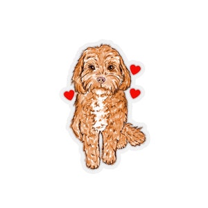 Cavapoo Sticker Original Illustration Planner School Vinyl | Etsy