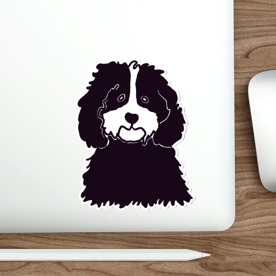 Waterproof Doodle Sticker Goldendoodle Sheepadoodle Bernedoodle Vinyl ...