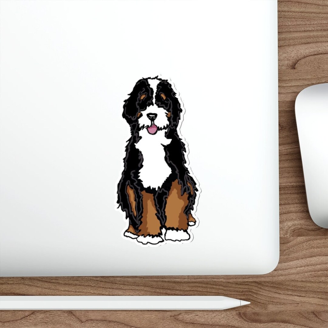 Waterproof Bernedoodle Sticker Bernese Mountain Dog Sheepadoodle ...