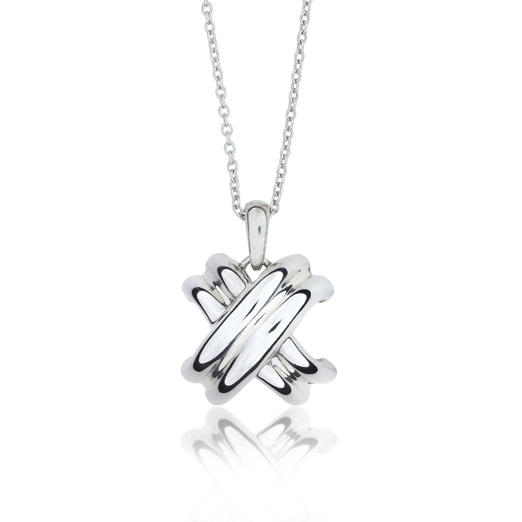 Tiffany & Co. Sterling Silver Signature X 16 1/2 Tiffany & Co. Sterling Silver Signature X 16 1/2