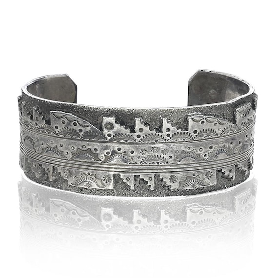 David Tune Navajo Native American Vintage Sterling Si… - Gem