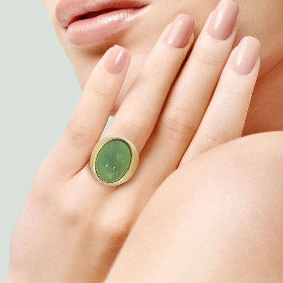 Jade dome ring store