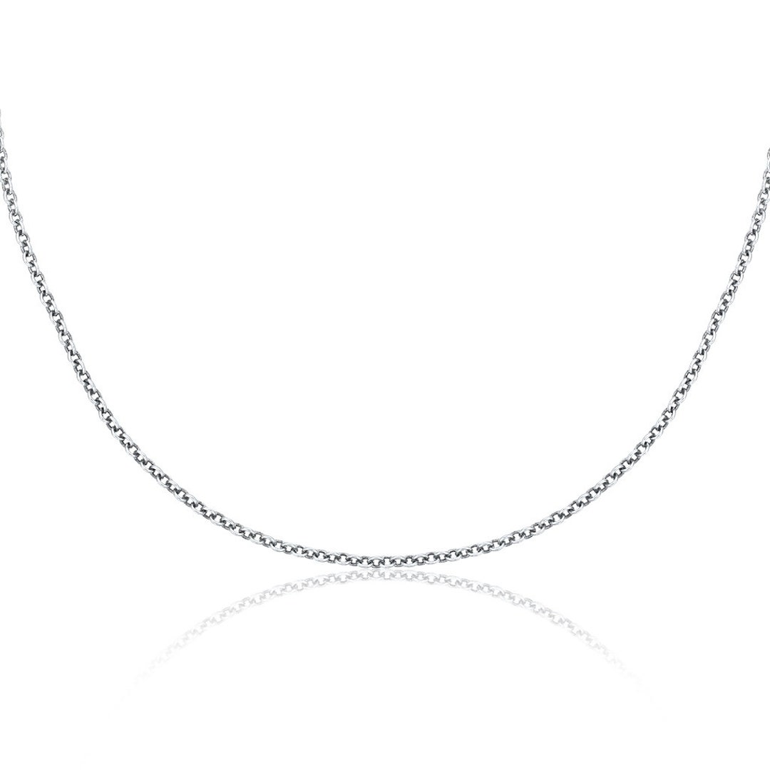 Tiffany & Co. Sterling Silver 24 Cable Necklace Necklace - Etsy