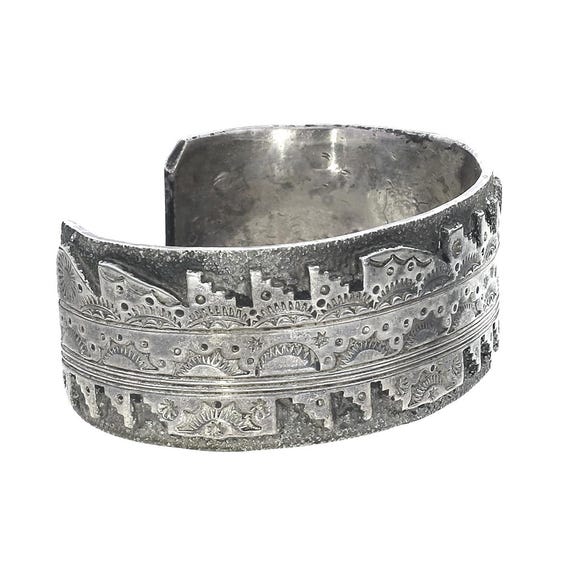 David Tune Navajo Native American Vintage Sterling Si… - Gem