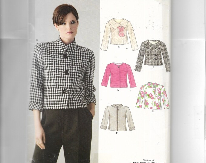 New Look Misses' Jacket Pattern 6619 - Etsy