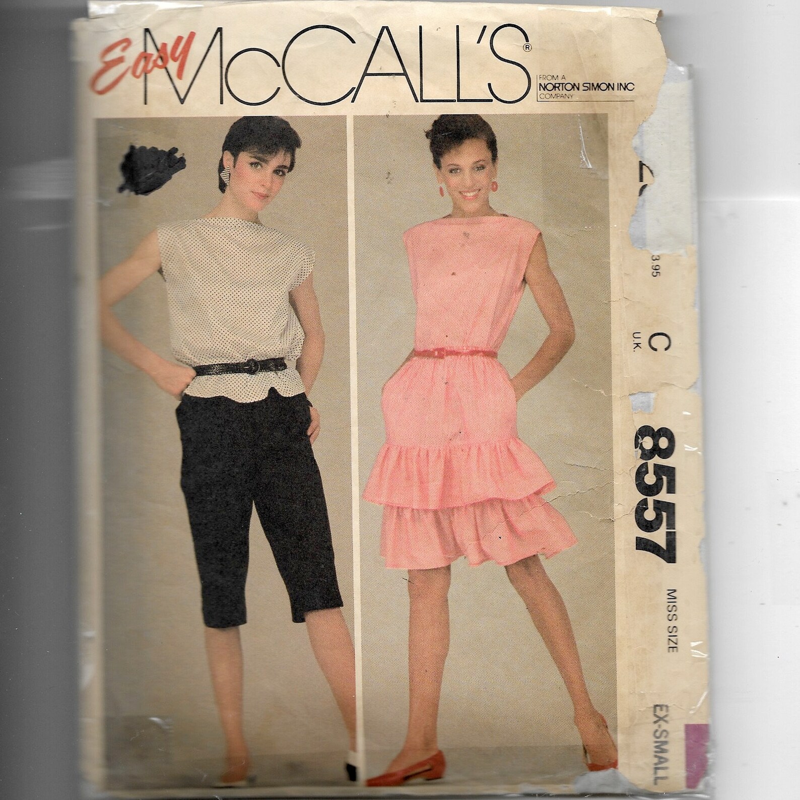 Simplicity Misses' Top, Skirt and Pants Pattern 8557 - Etsy