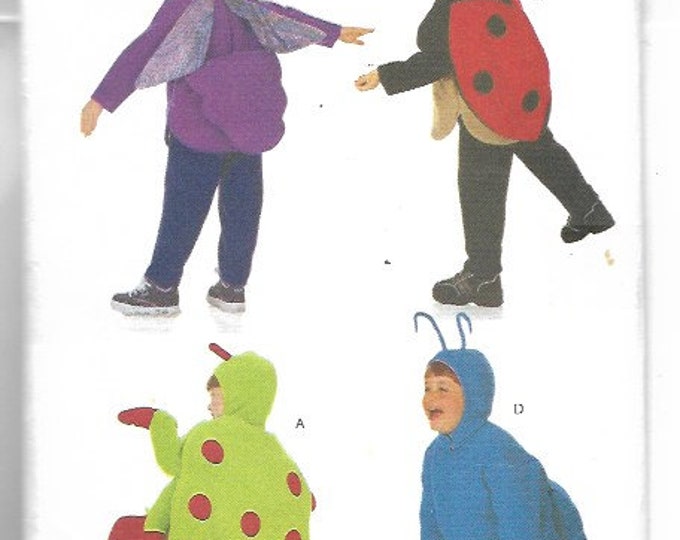 Butterick Children's Bugs Costume Pattern 6293 - Etsy