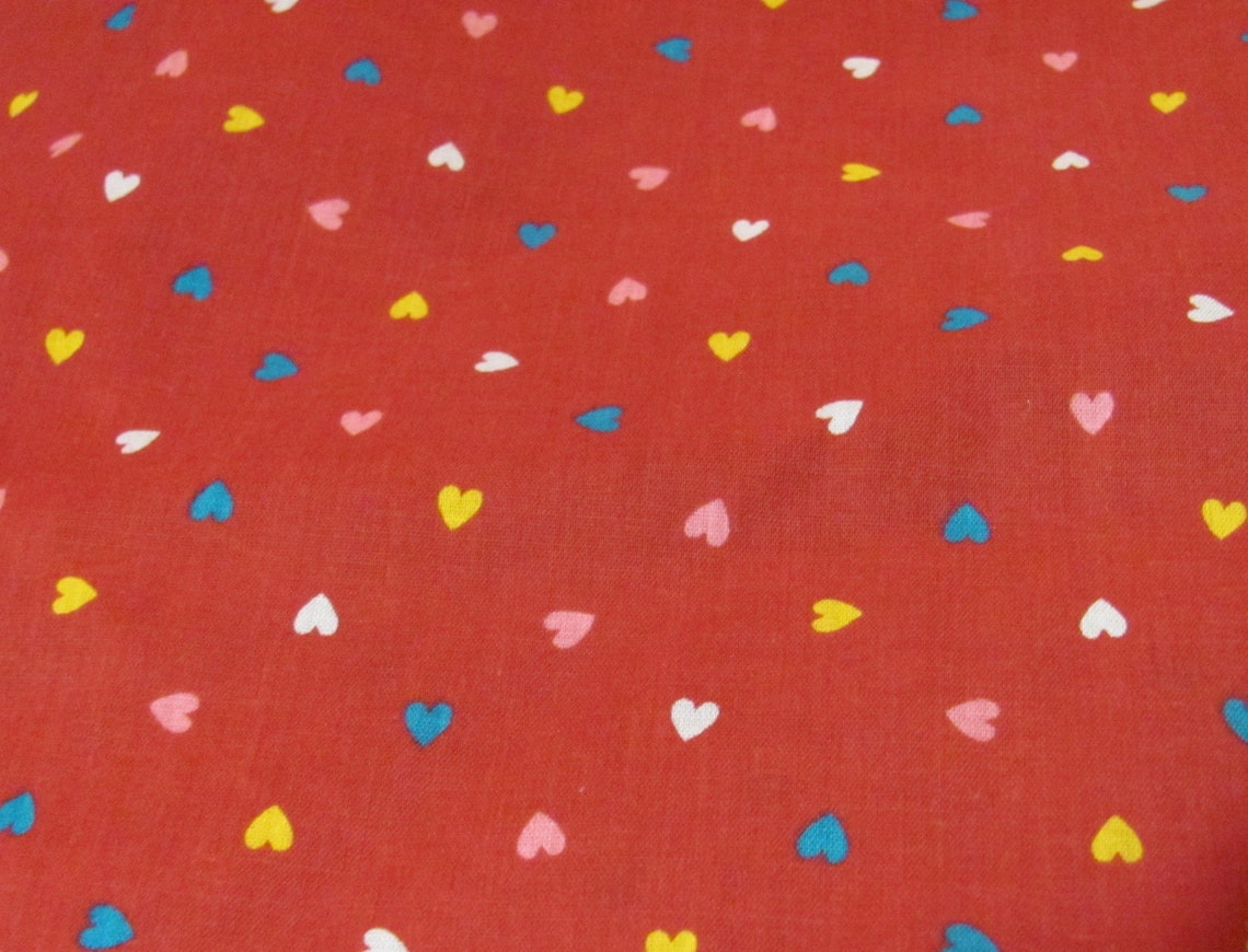 Heart Fabric - Etsy