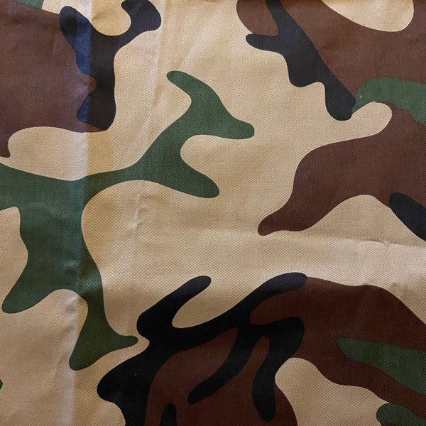 Camouflage Print Fabric - Etsy