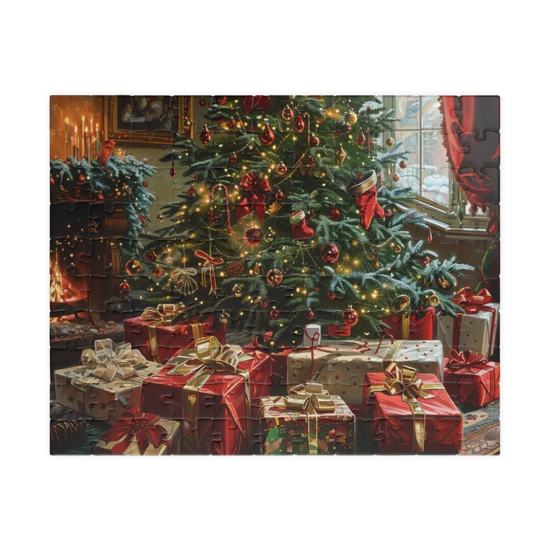 Christmas Tree Puzzle (110, 520, 1014-piece) - Etsy