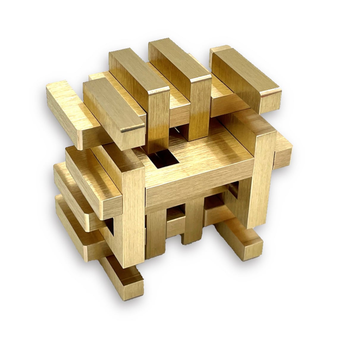 Partitions is a Metal Puzzle From Cubicdissection. IQ Logic Puzzle ...