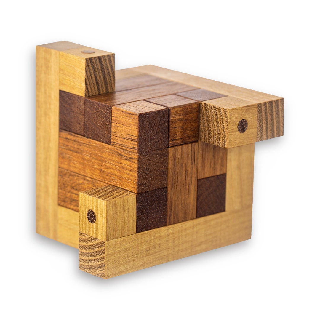 Pearl European Wood Puzzle is Made by Pelikan Puzzles. IQ Logic Puzzles ...