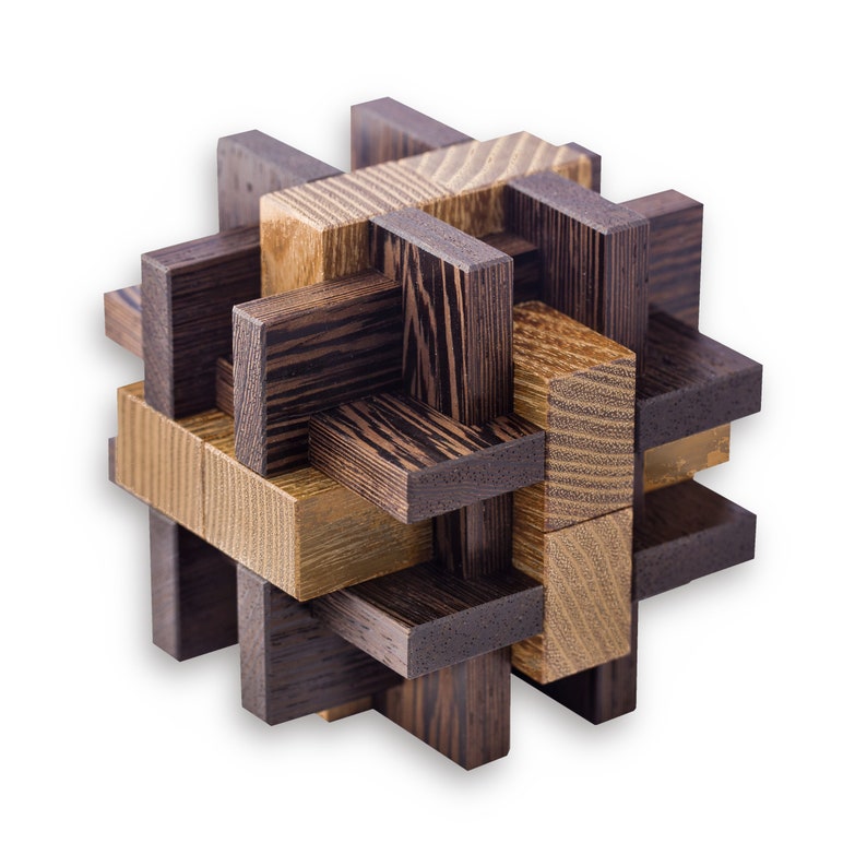 The Mustang Wood Puzzle is From Pelikan Puzzles. IQ Logic Puzzles ...