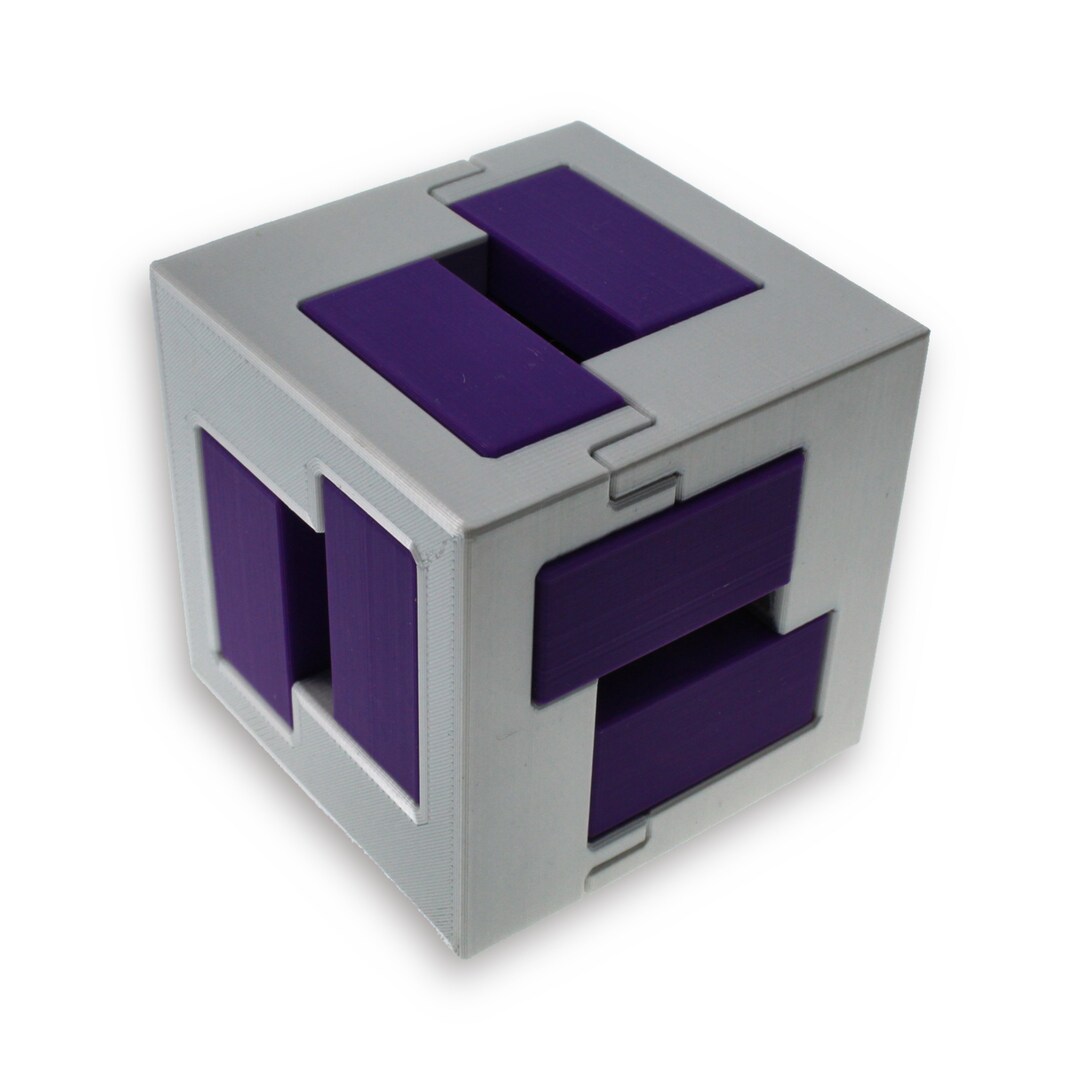 Hunos 3D Printed Puzzle. Puzzle Master. IQ Logic. Brain Teaser. Rex ...