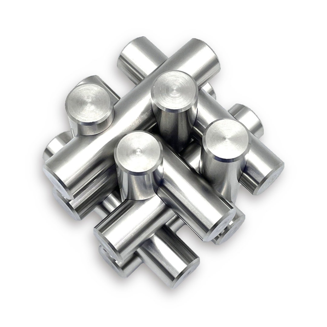 2-in-1 (stainless Steel) Metal Puzzle by Cubicdissection, IQ Logic ...