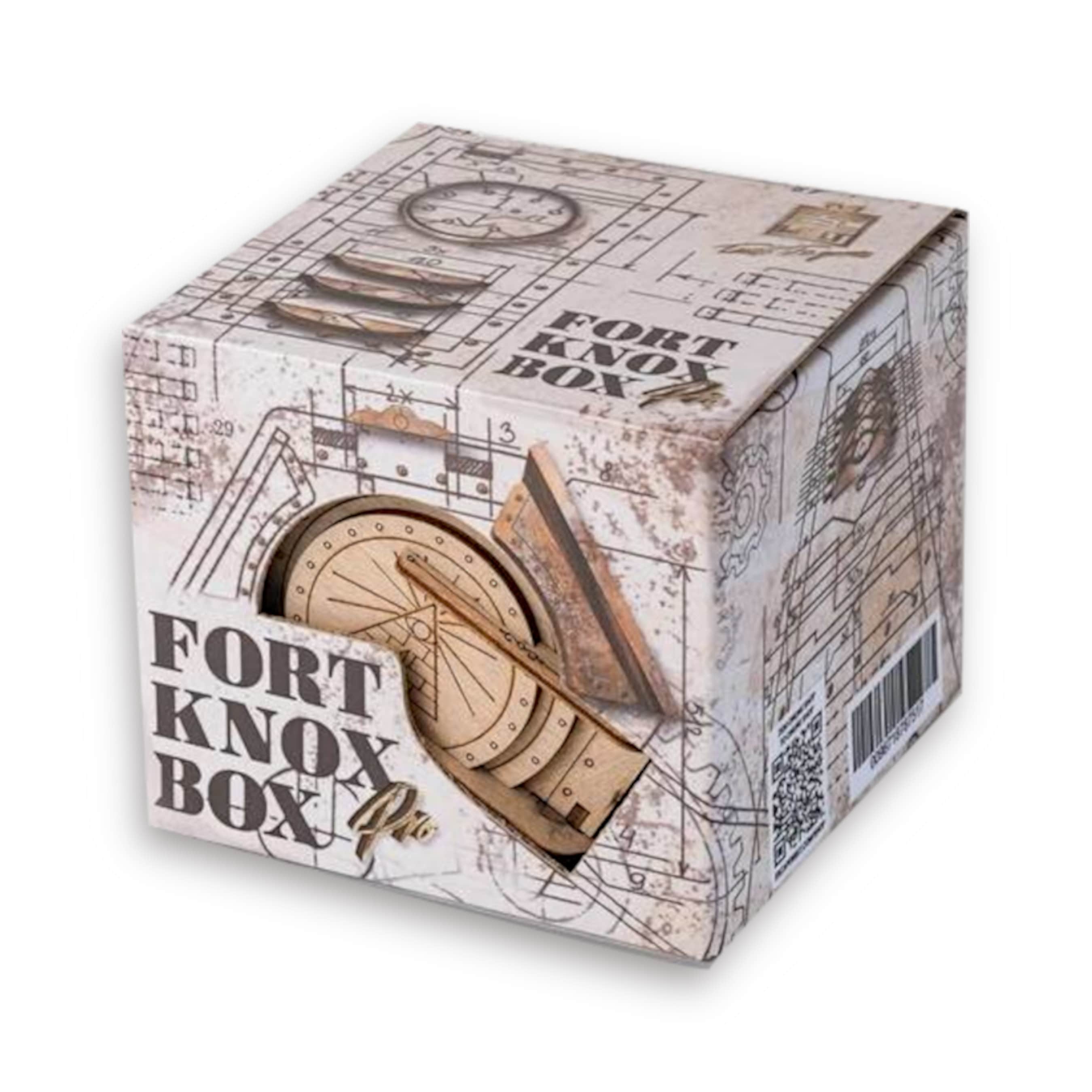 Fort Knox Box Pro Wood Puzzle. Puzzle Master. IQ Logic. Brain Teaser ...