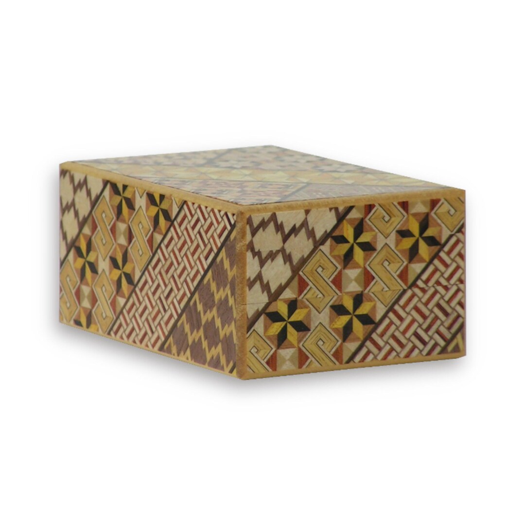Japanese Puzzle Box 4 Sun 14 Step Koyosegi, Wood Puzzle Box, Wooden ...