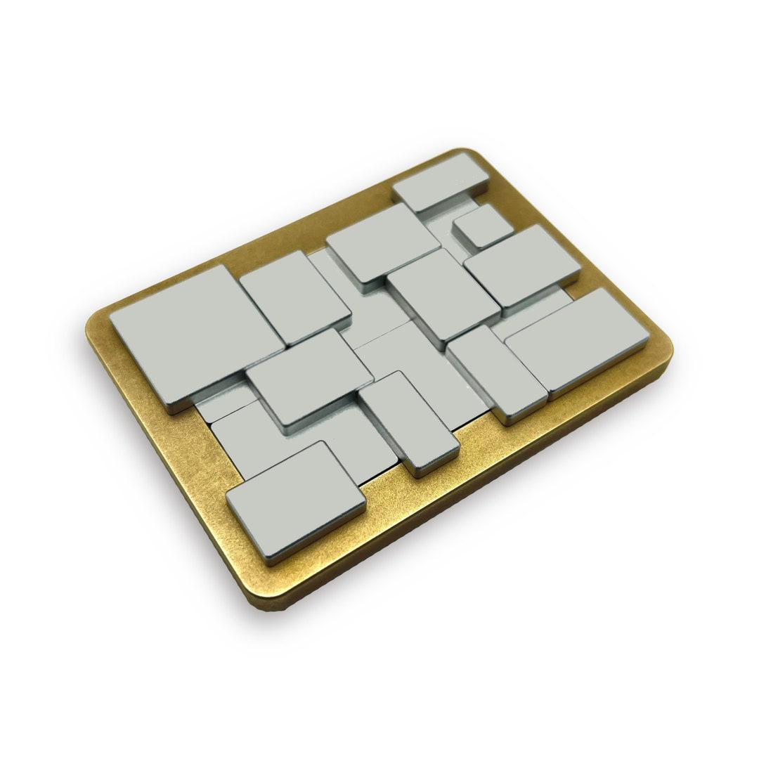 The Mondrian's Mess Metal Puzzle From Cubicdissection is a Beautiful IQ ...