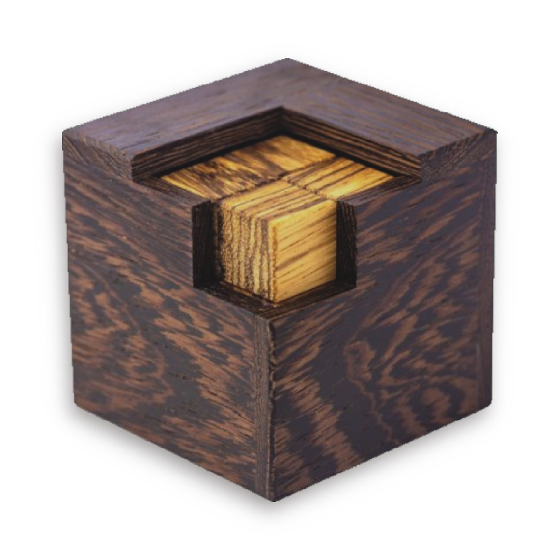 Rattlesnake European Wood Puzzle is Made by Pelikan Puzzles. IQ Logic ...