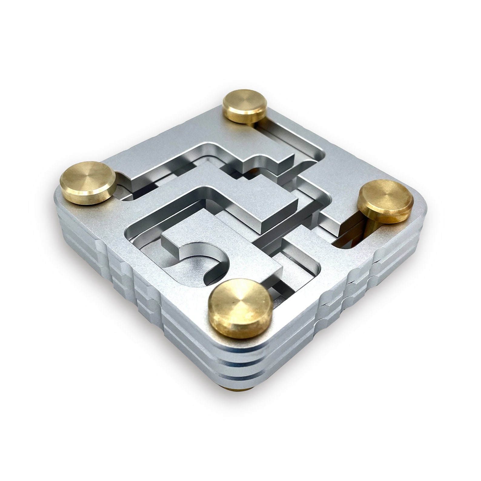 Fast Maze 3 Metal Puzzle. Puzzle Master. IQ Logic. Brain Teaser, Cubic ...
