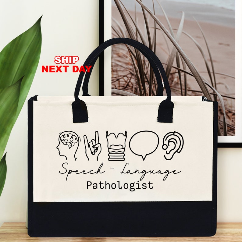Speech Therapy Tote Bag, Speech Therapist Gift, Special Education Tote ...