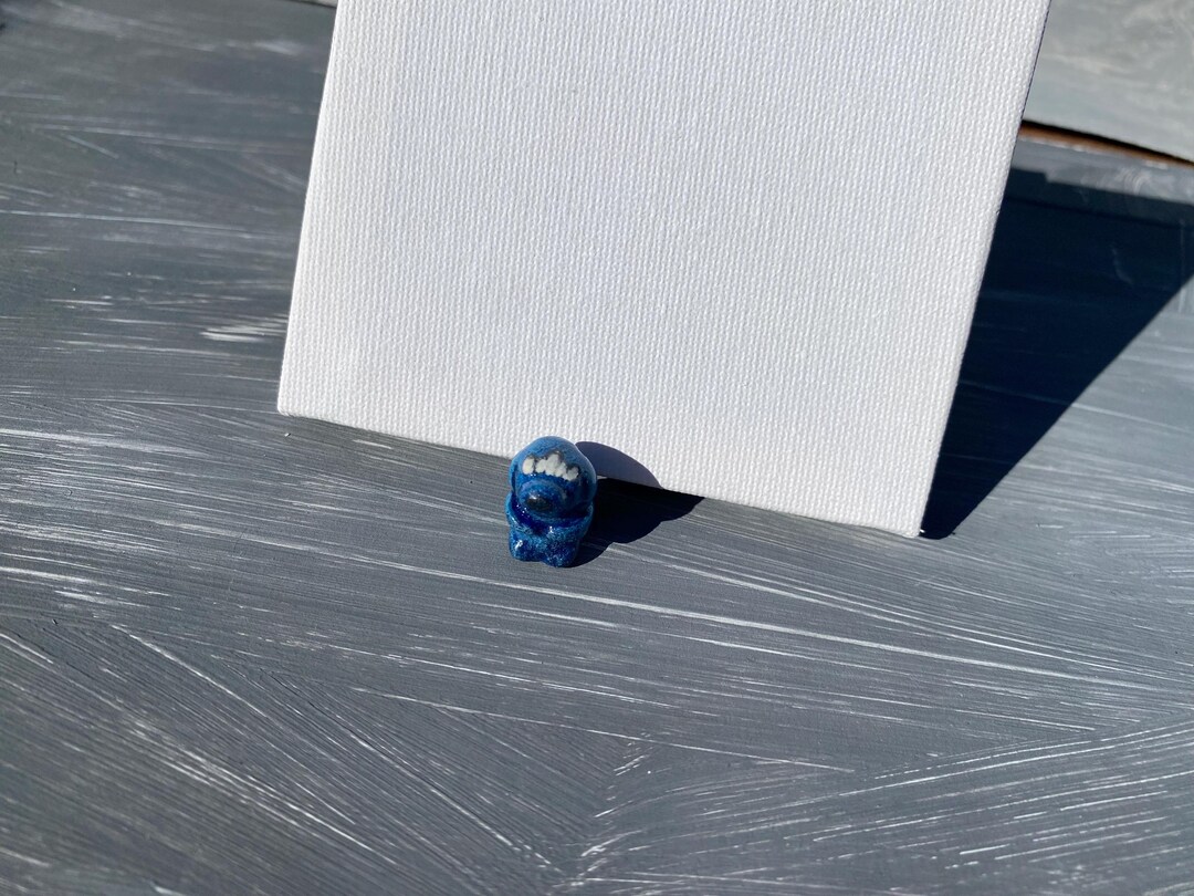 Adventure Time Blue Jake Miniature Figure - Etsy