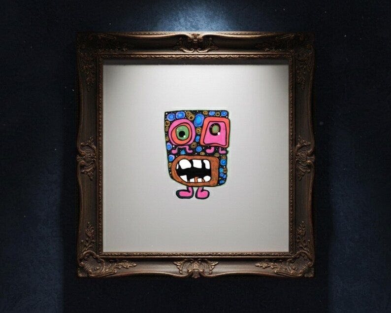 Goober 65 Hand-painted/drawn Psychedelic Monster Art - Etsy