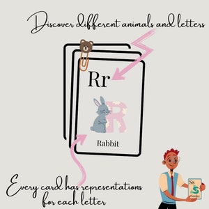 Animal Alphabet Posters, Abc Posters, Modern Classroom Decor, Boho ...