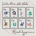 Animal Alphabet Posters, Abc Posters, Modern Classroom Decor, Boho ...