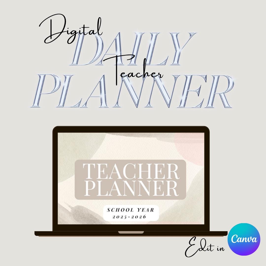 Boho School Schedule, School Planner, Printable Schedule, Back to ...