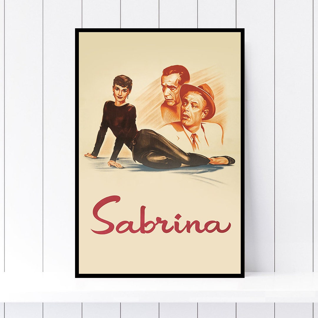 SABRINA Movie Poster Wall Art Home Decor Art Poster Gifts Vintage Movie ...
