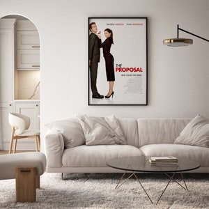 The Proposal Movie Poster Wall Art Home Decor Art Poster Gifts Vintage ...